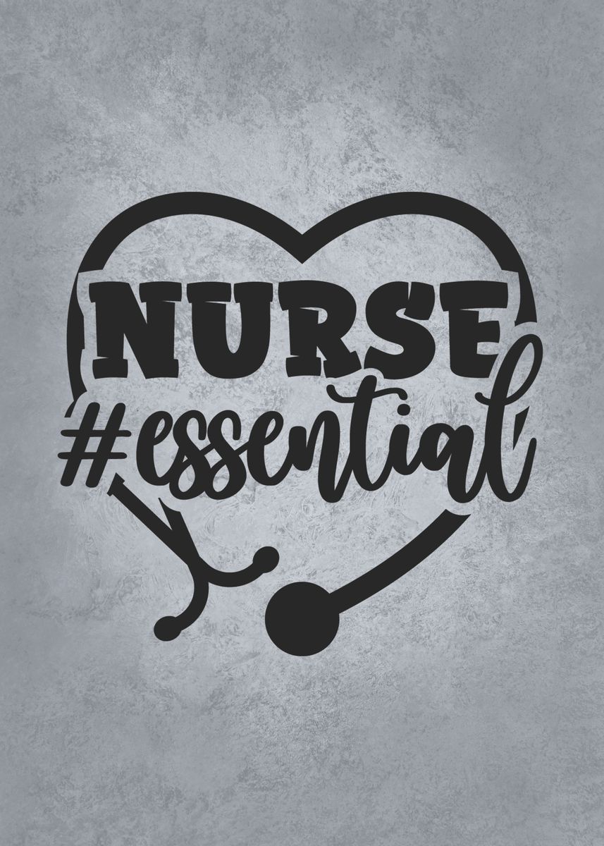 'Nurse Essential' Poster by GOHAN | Displate