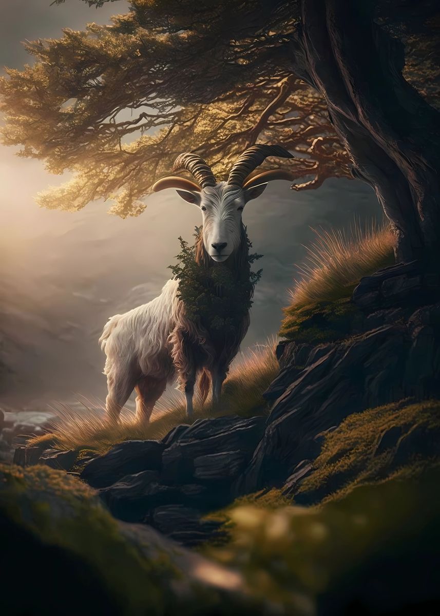 'Goat' Poster by Antonette Studio | Displate