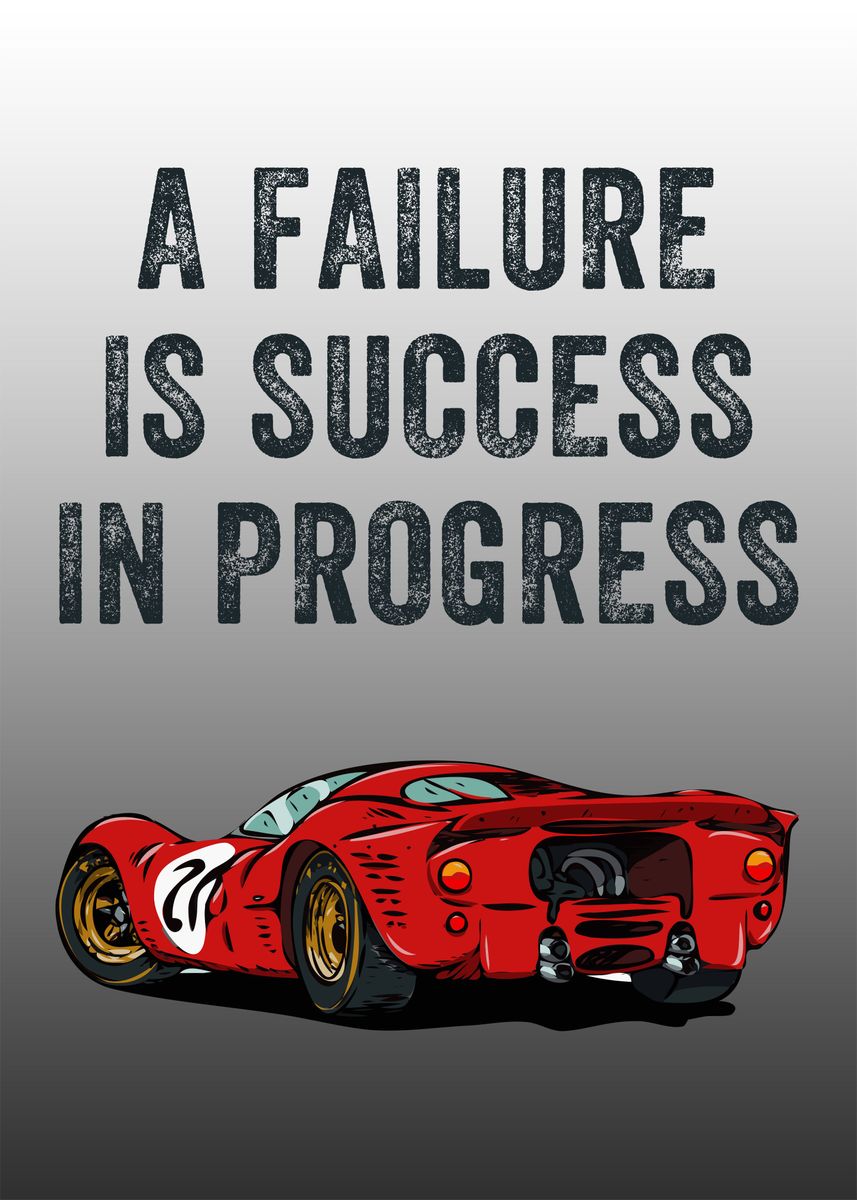Success Poster Cars