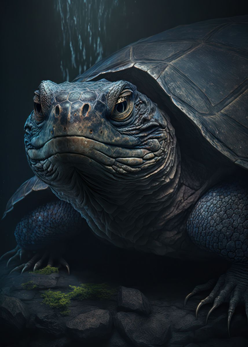 'Turtle I' Poster by JS Art Design | Displate