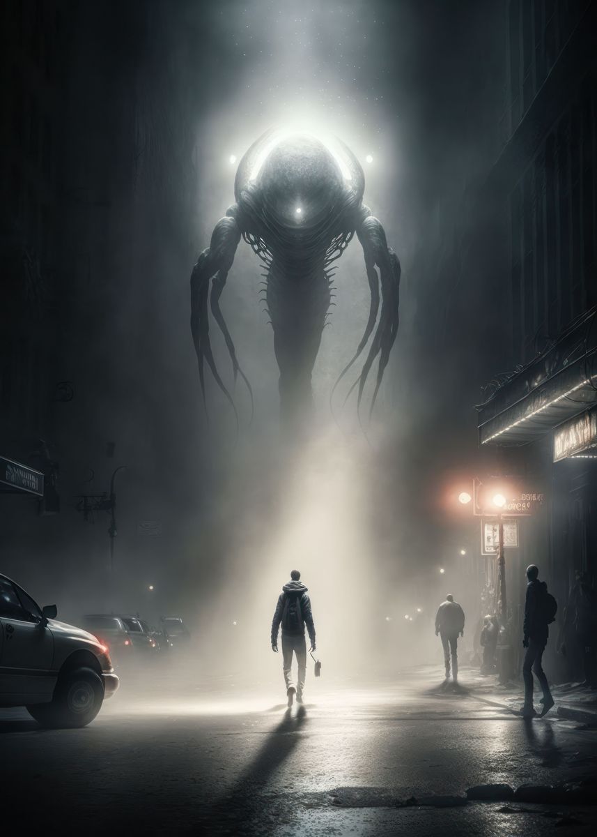 'Alien VIII' Poster, picture, metal print, paint by JS Art Design ...