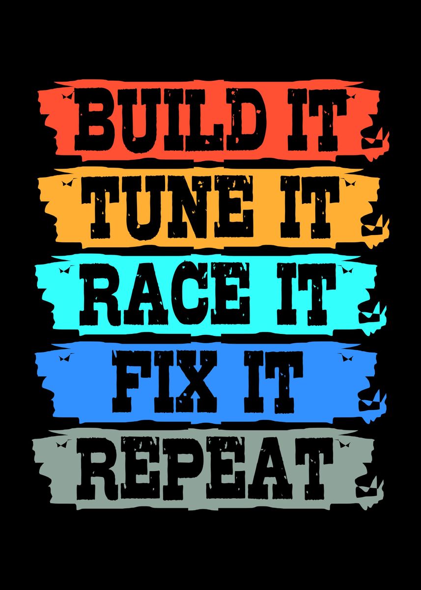 'Racer Funny Car Guy' Poster, picture, metal print, paint by FunnyGifts ...