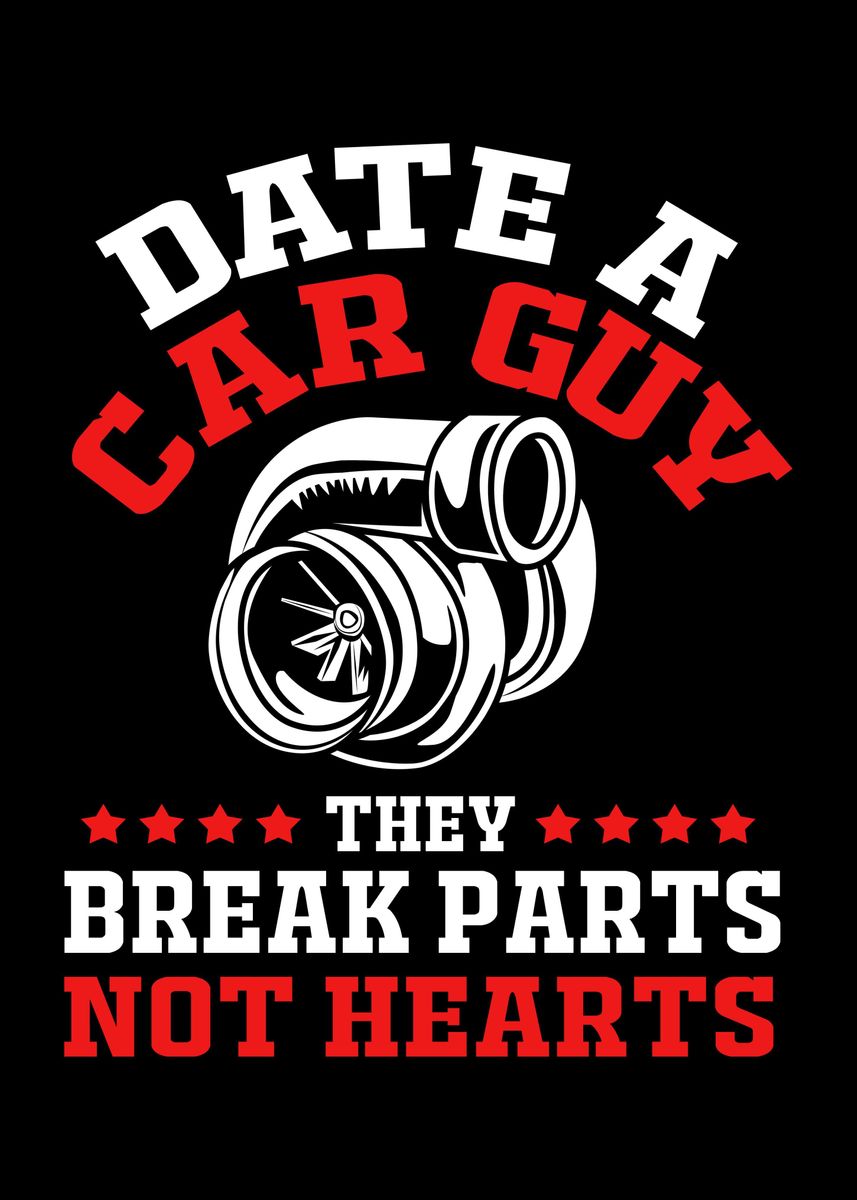 'Car Guys' Poster, picture, metal print, paint by FunnyGifts | Displate