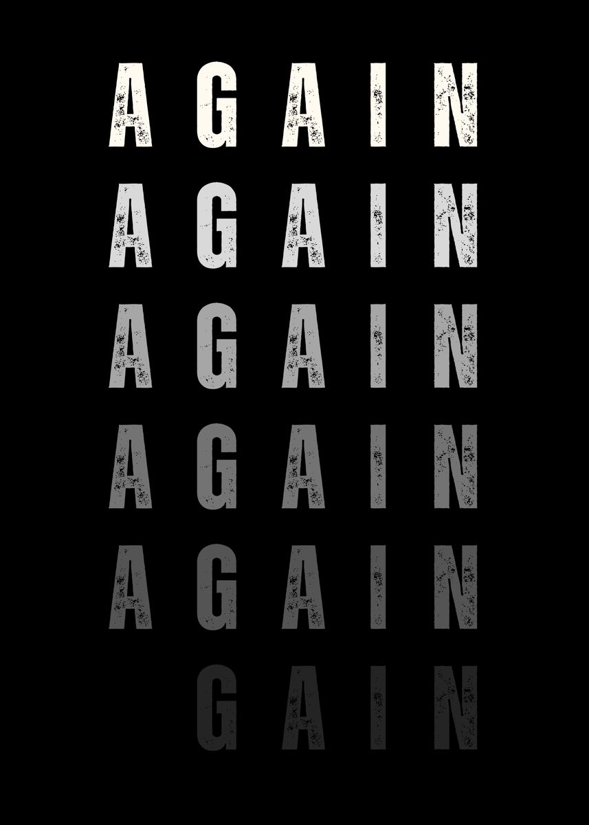 'Motivation Quotes' Poster, picture, metal print, paint by Nae | Displate