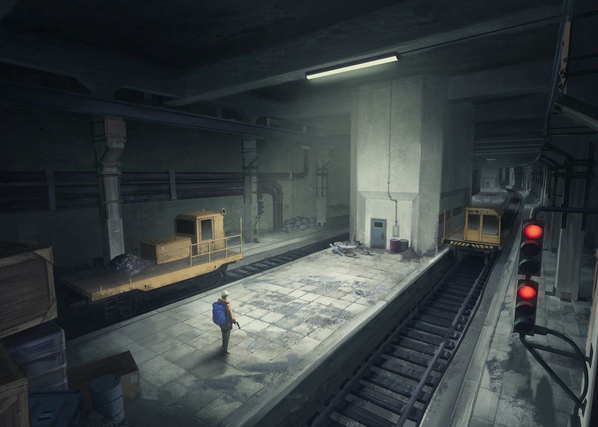 'Warehouse' Poster by RustGame | Displate