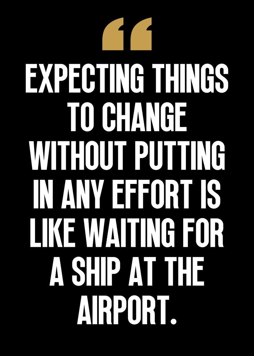 'Expecting Things to Change' Poster, picture, metal print, paint by Nae ...