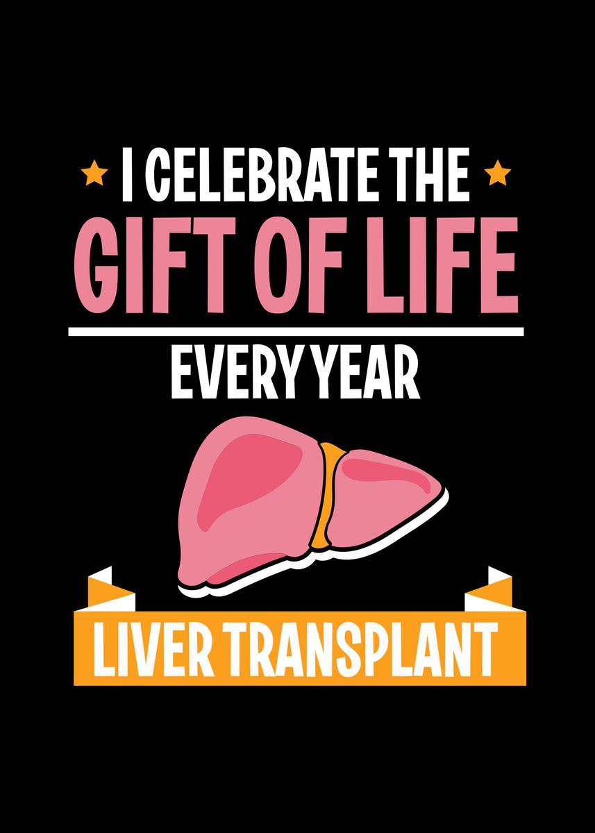 'Liver Transplant Survivor' Poster by Sebastian Wünsche | Displate