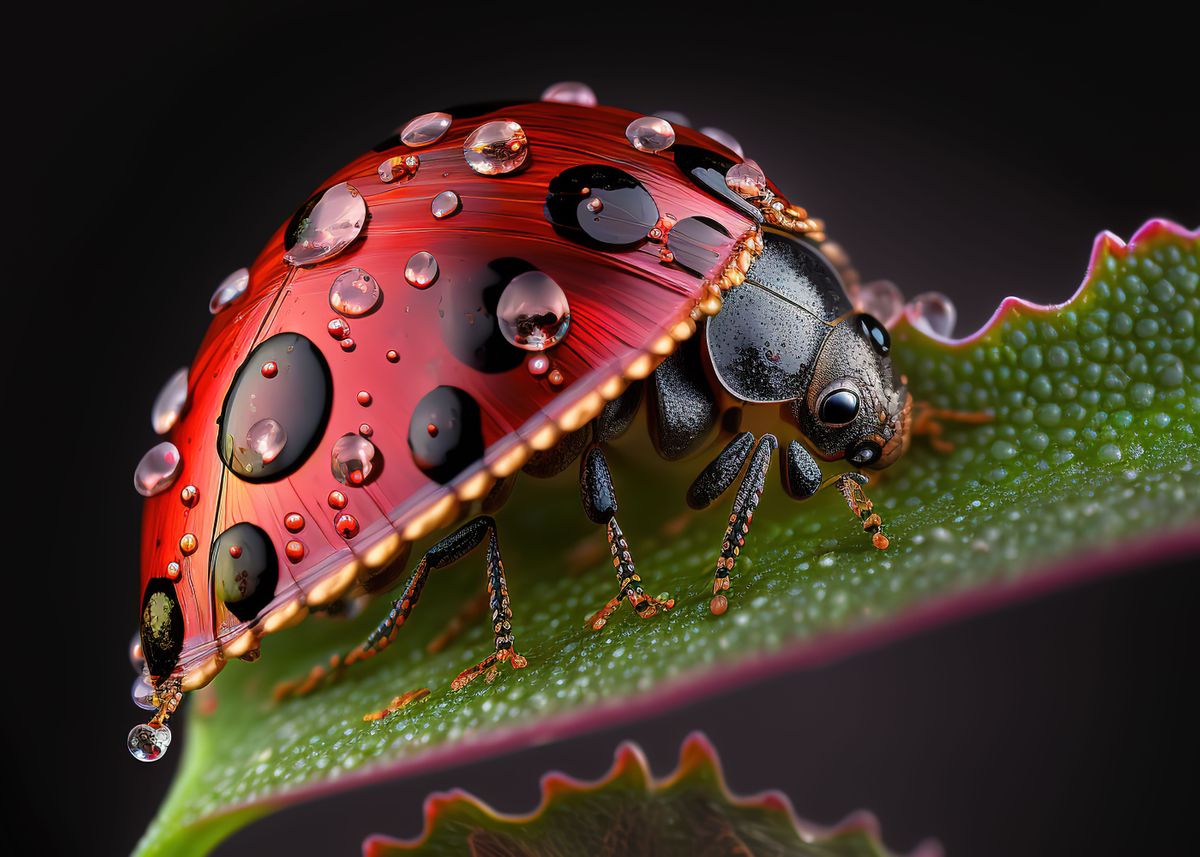 'Ladybug' Poster by Retro Football | Displate