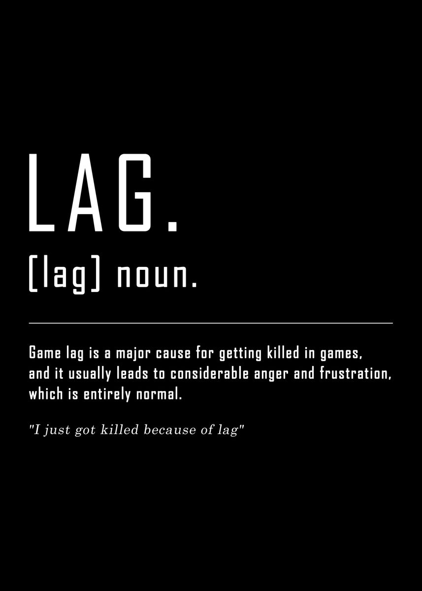 'LAG' Poster, picture, metal print, paint by Joyce Louisa | Displate