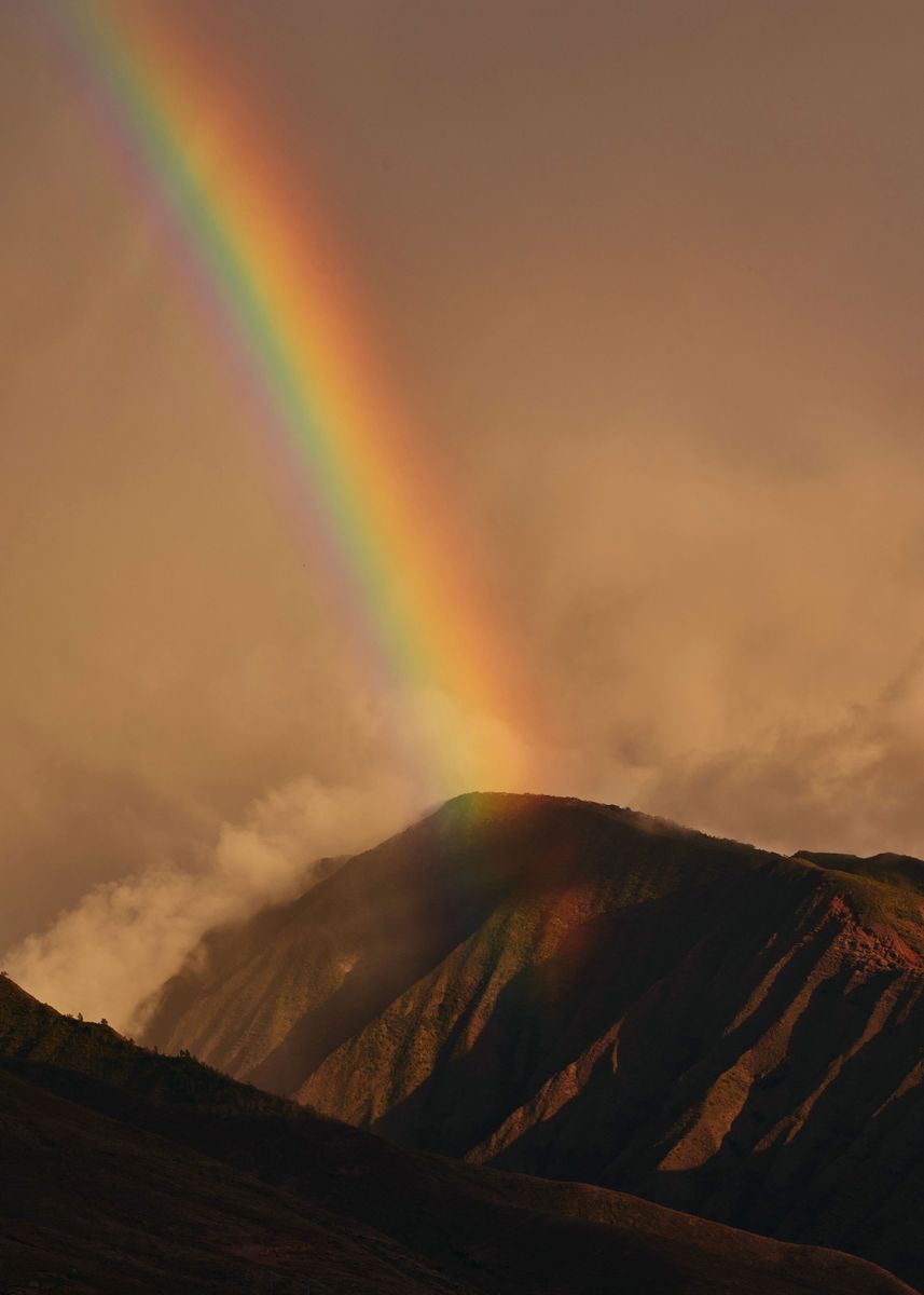 'Rainbow ' Poster, picture, metal print, paint by Explore Universe ...