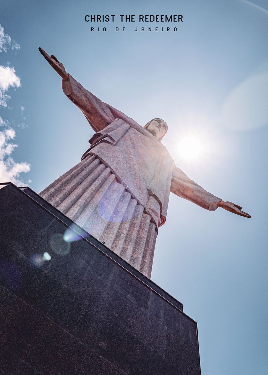 'Christ the Redeemer ' Poster, picture, metal print, paint by Travel ...