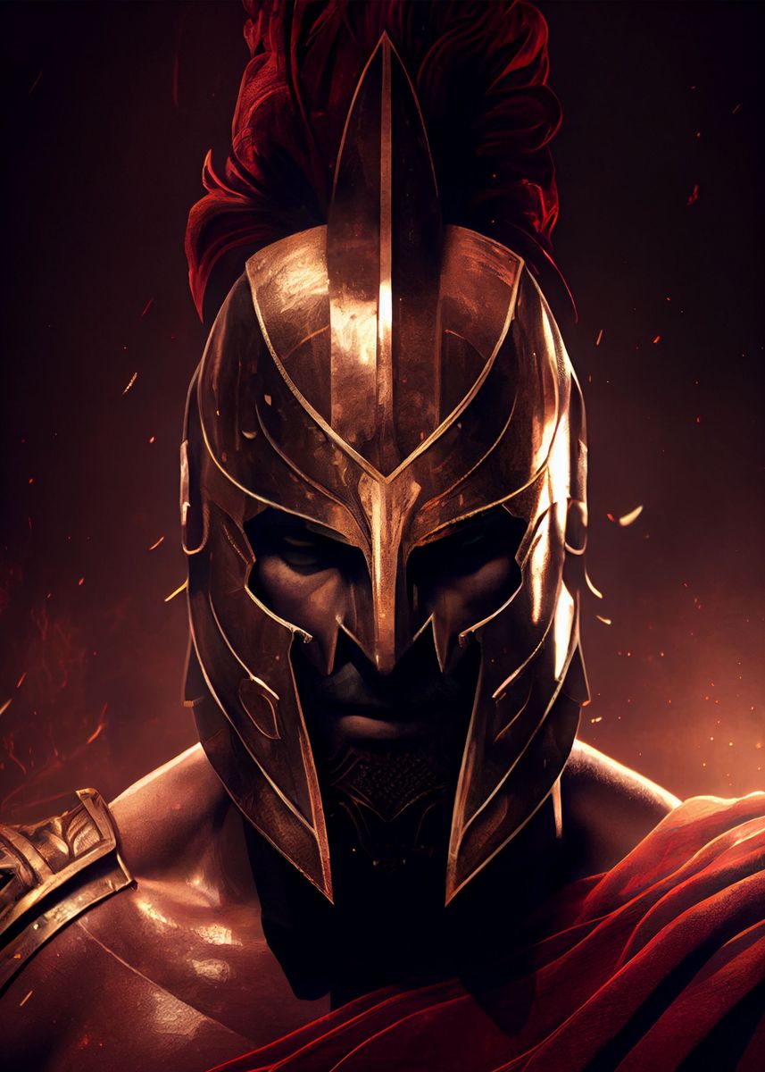'Portrait of Leonidas' Poster by GoodLifeImages | Displate
