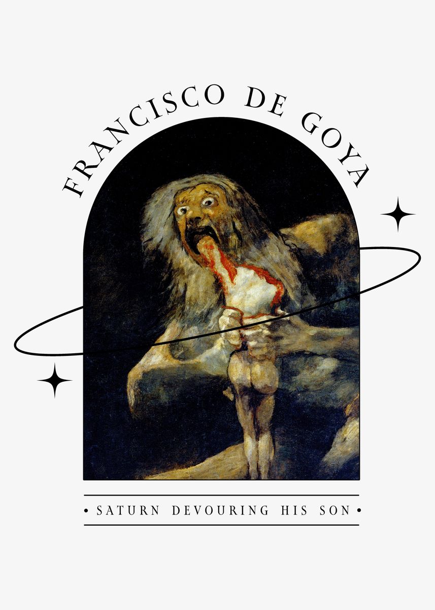 'Francisco de Goya Design' Poster by Michael | Displate