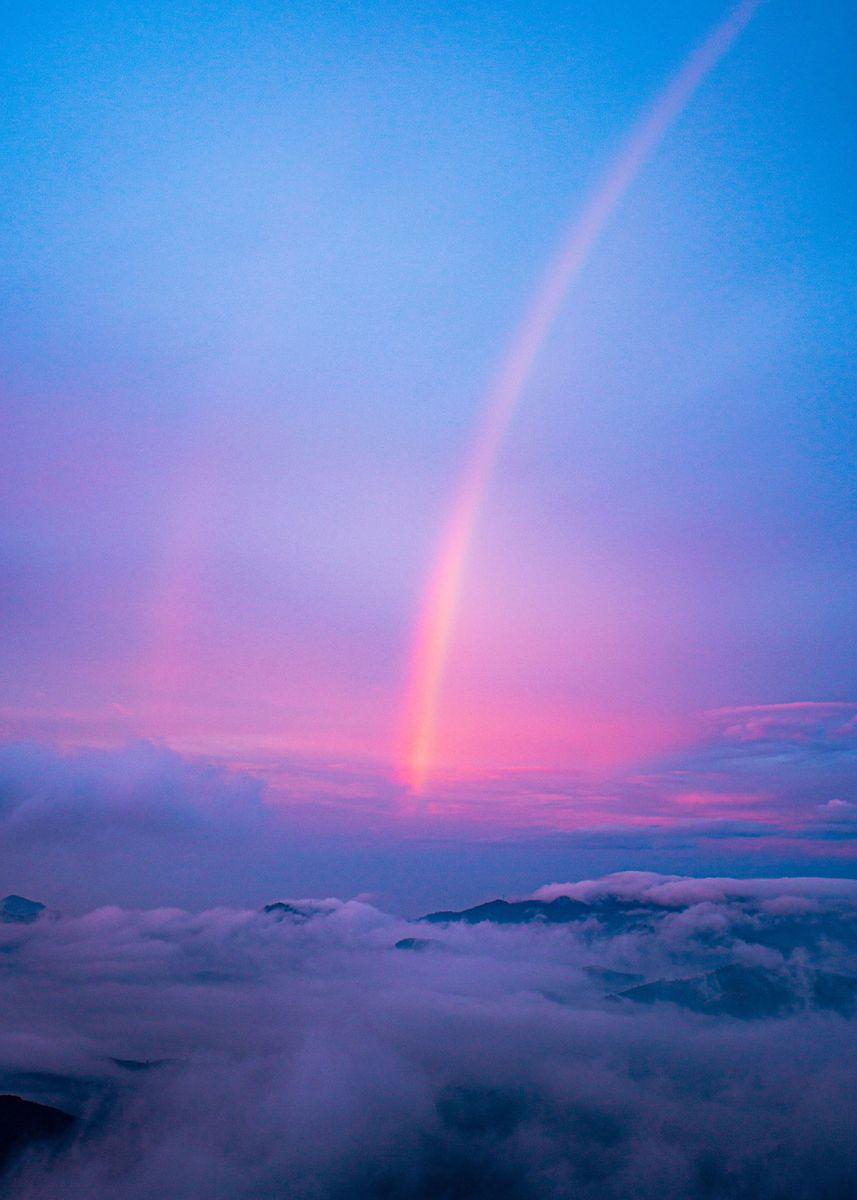 'Rainbow ' Poster, picture, metal print, paint by Explore Universe ...