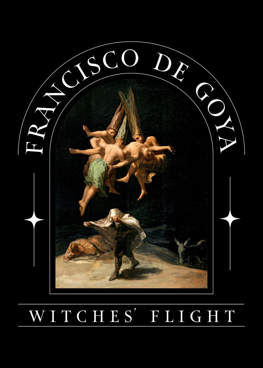 'Francisco de Goya Design' Poster, picture, metal print, paint by ...
