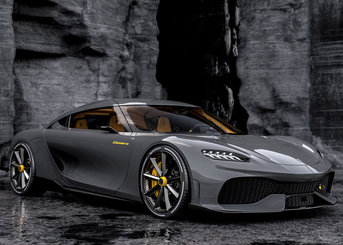 'Koenigsegg Gemera' Poster by Erikk act | Displate