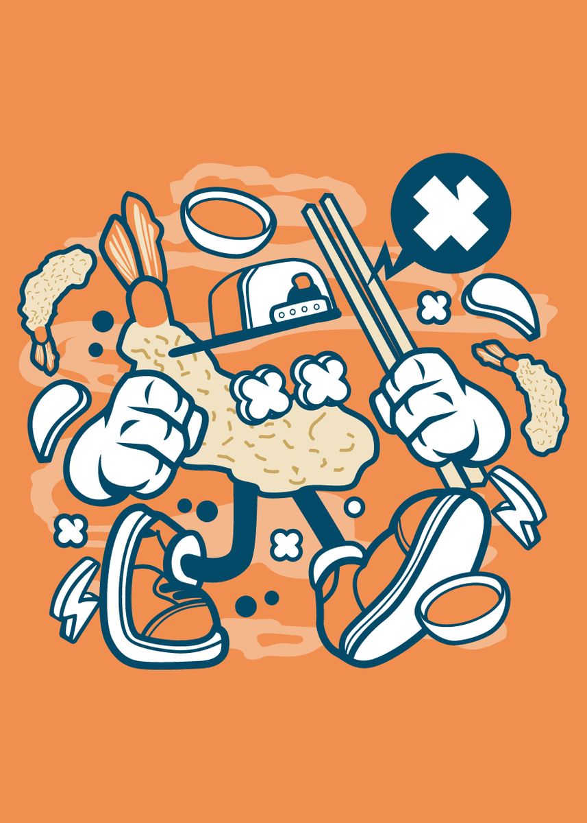 'Cartoon Illustration 454' Poster, picture, metal print, paint by Aloke ...