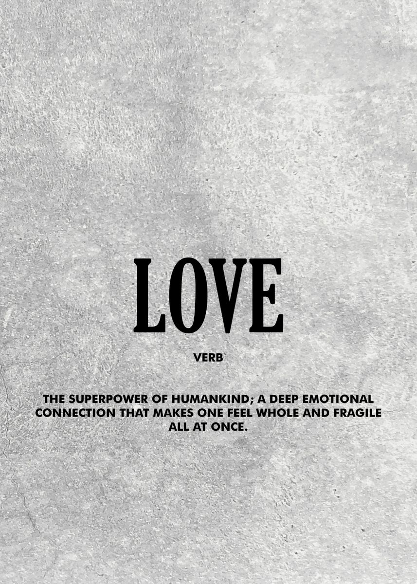 'Love Motivational' Poster, picture, metal print, paint by Popular ...