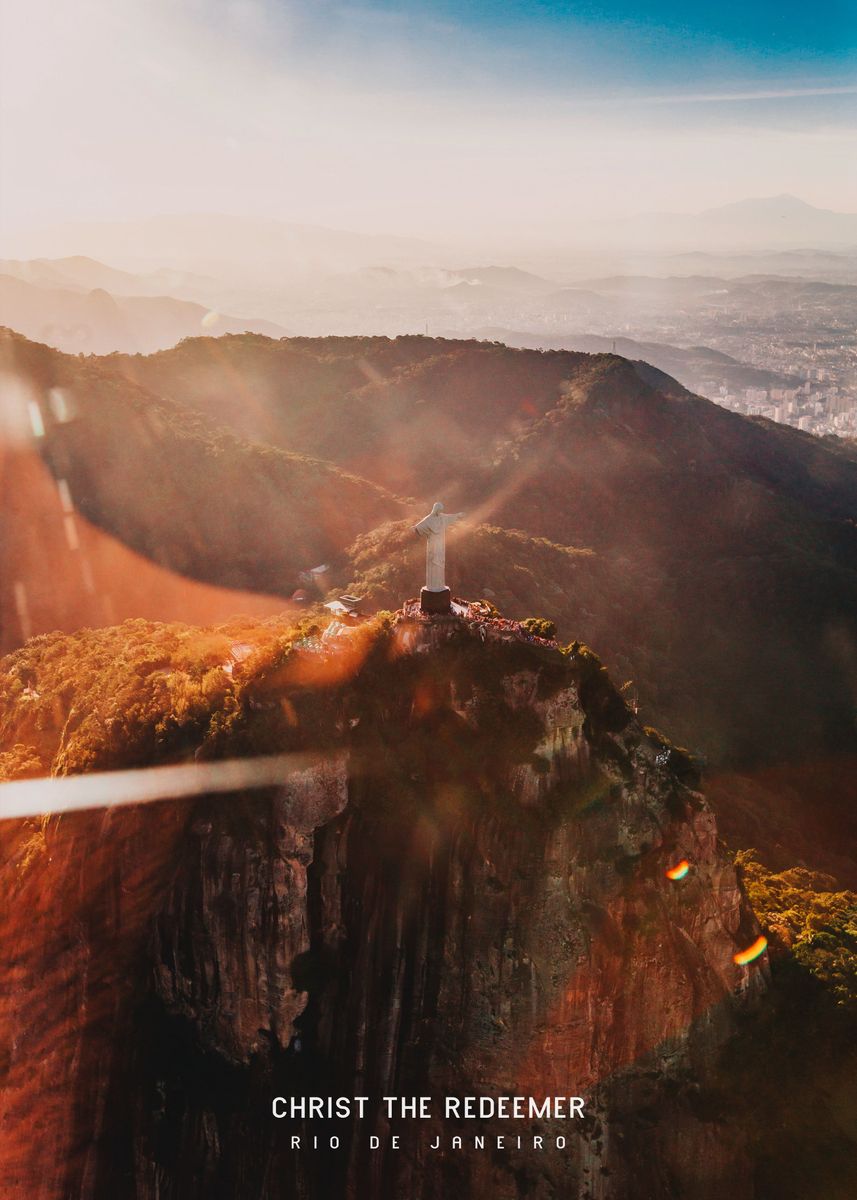 'Christ the Redeemer ' Poster, picture, metal print, paint by Travel ...