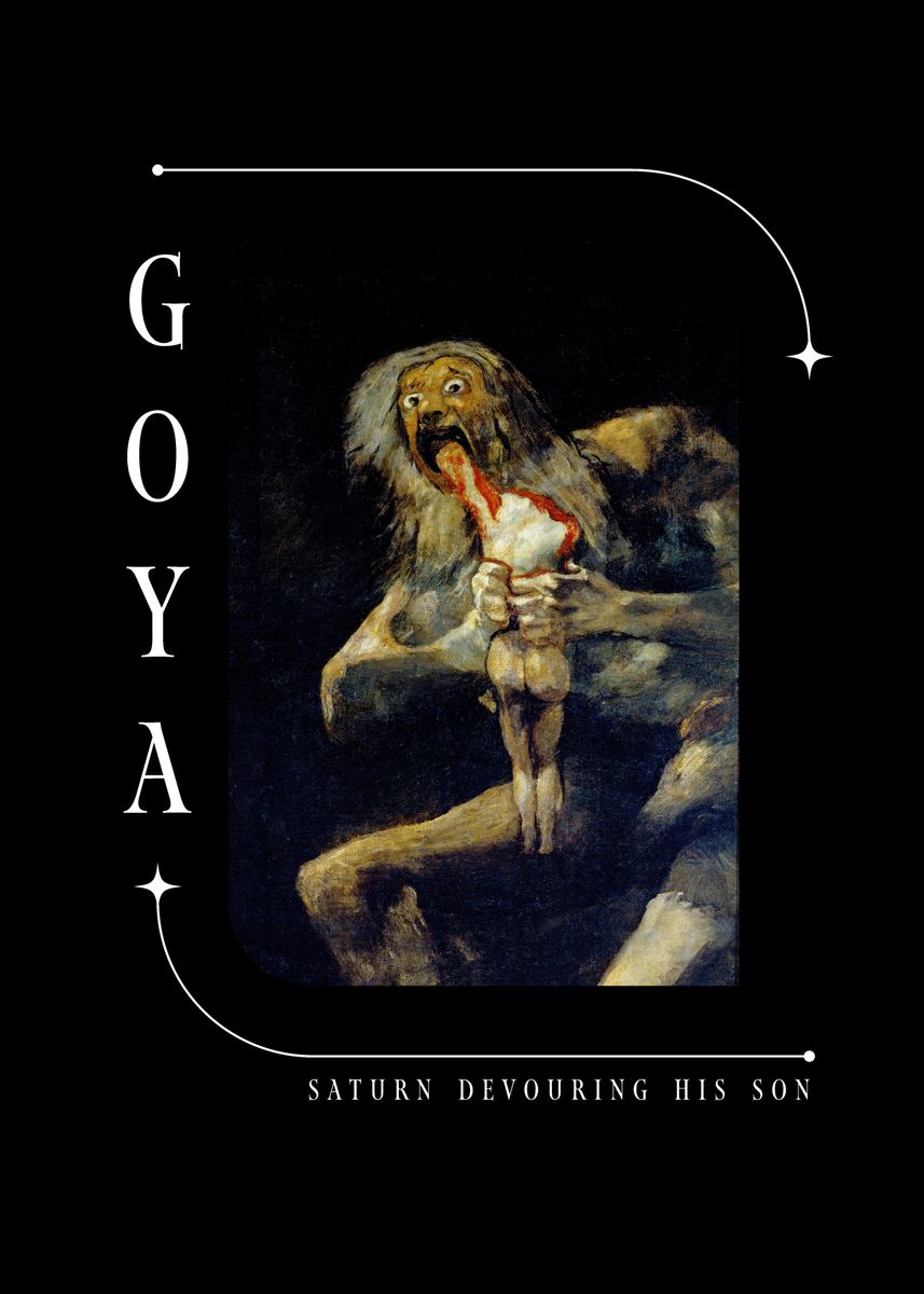 'Francisco de Goya Design' Poster, picture, metal print, paint by ...