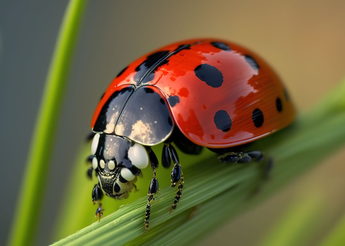 'Ladybug' Poster by Retro Football | Displate
