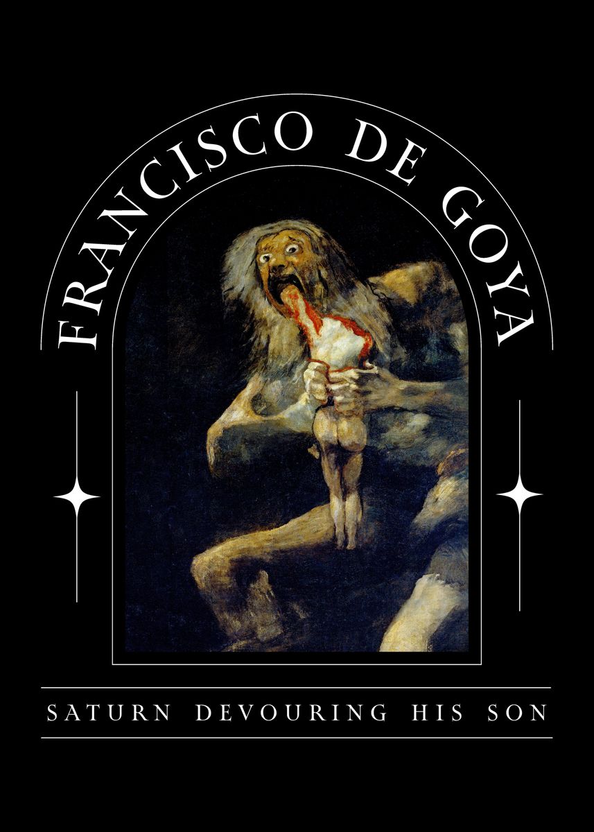 'Francisco de Goya Design' Poster, picture, metal print, paint by ...
