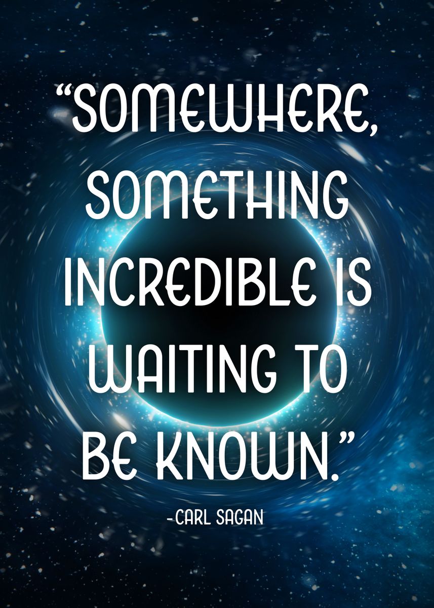 'Science Inspiration' Poster by 84PixelDesign | Displate