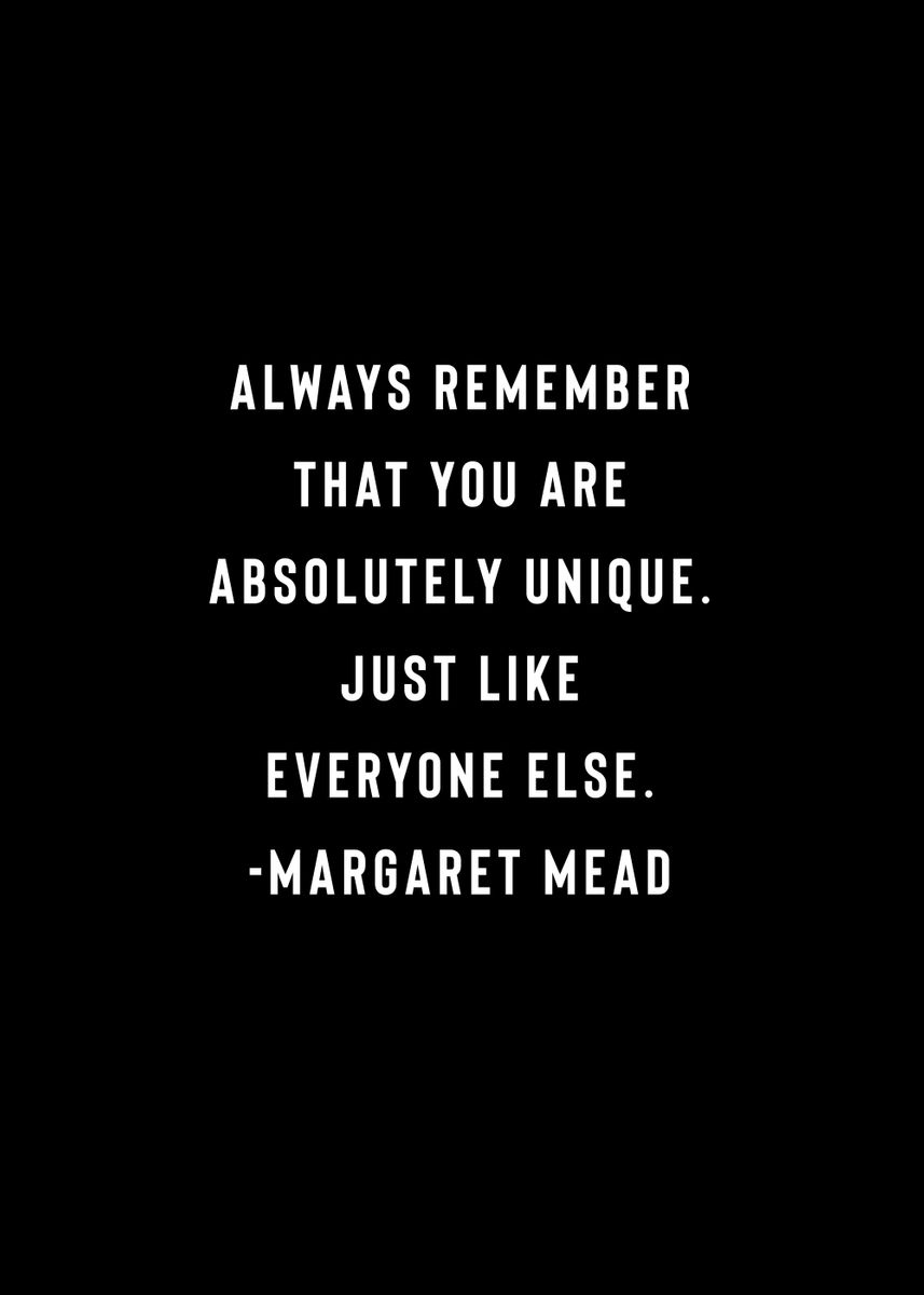 'Unique Motivation' Poster, picture, metal print, paint by Magic Art ...