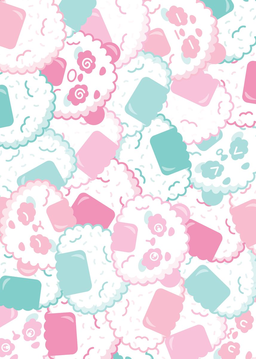 'Nigirimeshi Haru' Poster, picture, metal print, paint by pandalyssa | Displate