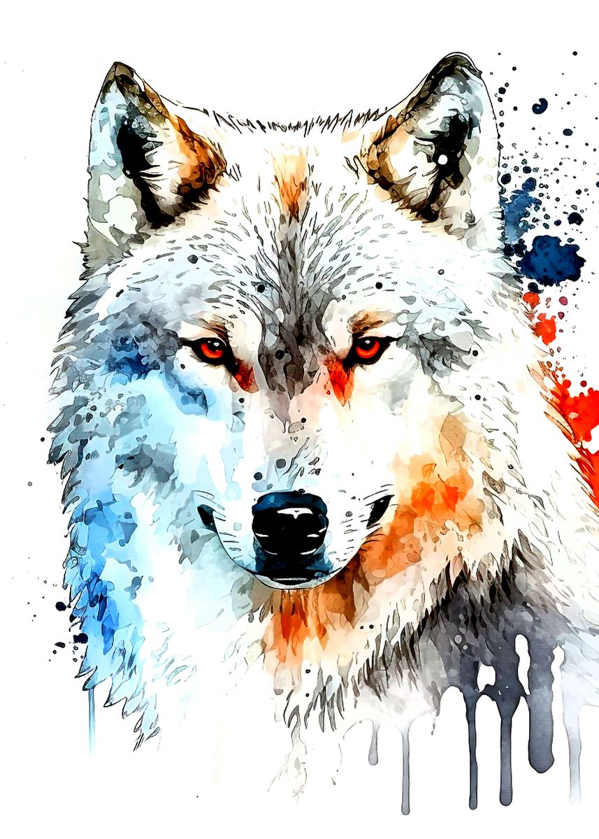 'Wolf' Poster by set more | Displate