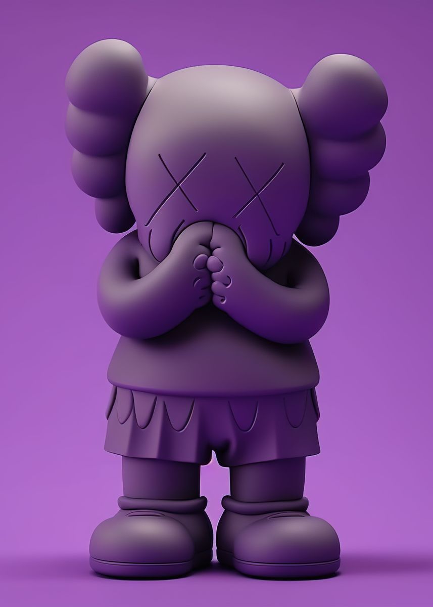 'Hypebeast Kaws' Poster, picture, metal print, paint by MatiasCurrie ...