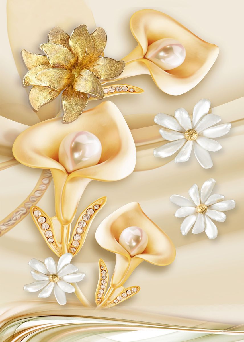 '3D effect' Poster, picture, metal print, paint by VIVEK KANSARA | Displate