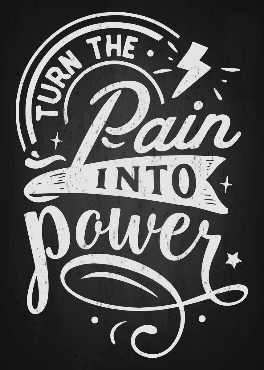 'Turn The Pan into Power' Poster, picture, metal print, paint by tyna ...