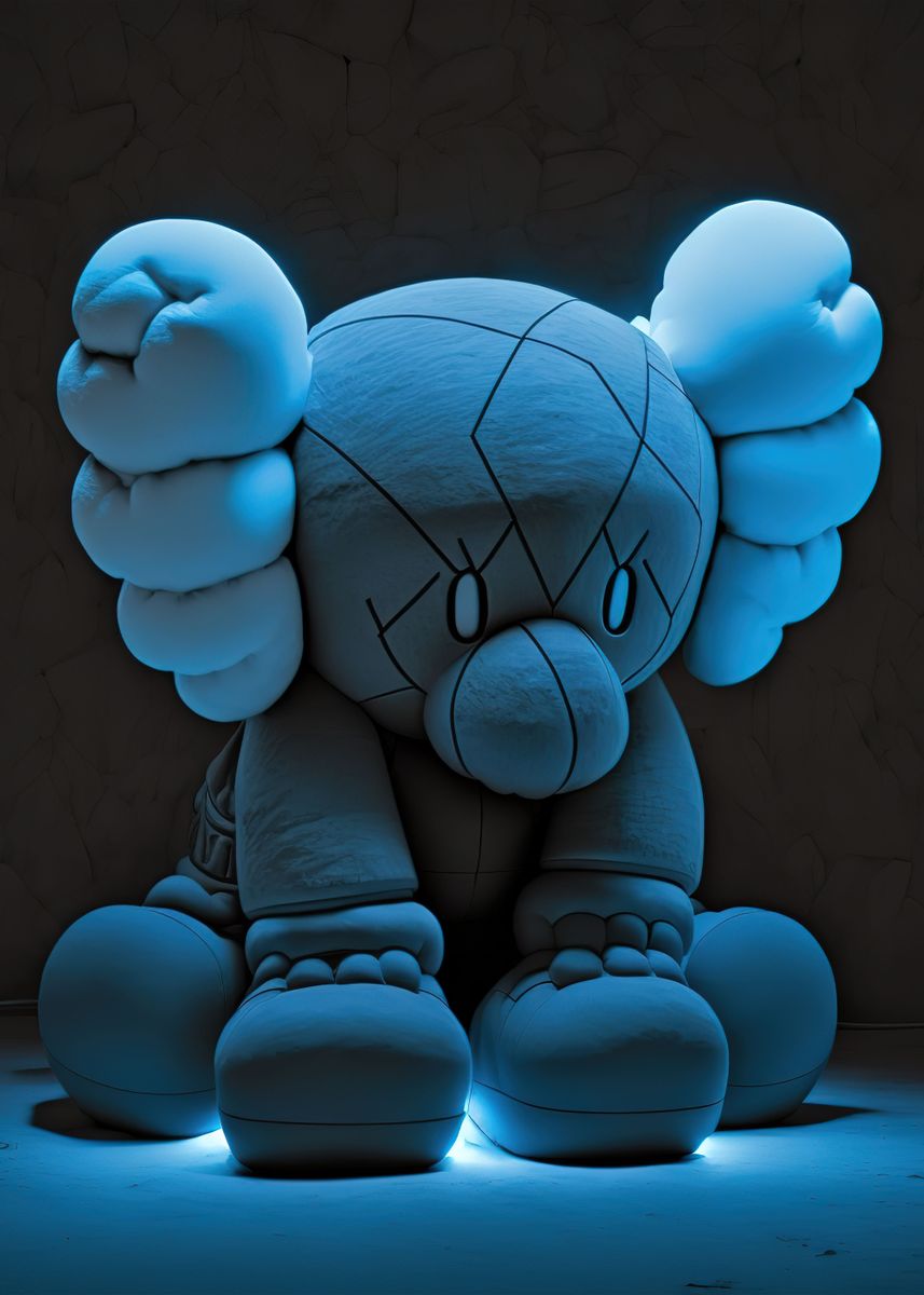 'Hypebeast Kaws' Poster, picture, metal print, paint by MatiasCurrie ...