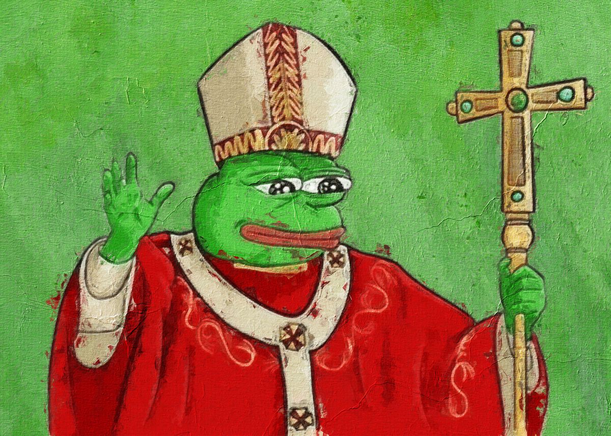 'Pepe the frog' Poster by Meme Daily | Displate