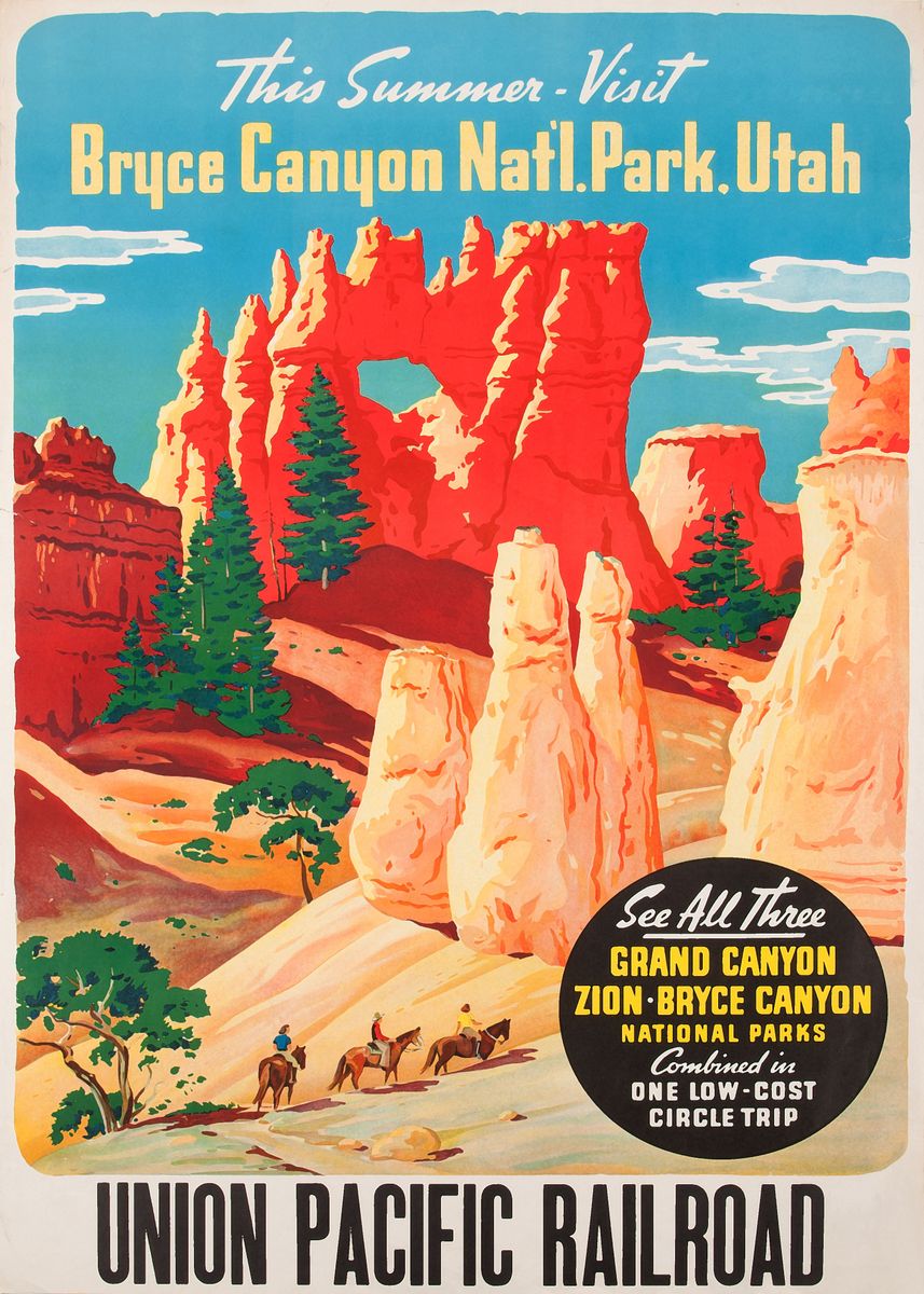 'Bryce Canyon National Park' Poster, picture, metal print, paint by Sam ...