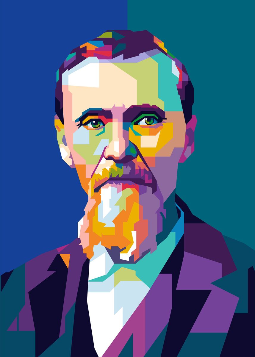 'Andrew Taylor Still' Poster, picture, metal print, paint by Erick Sato ...