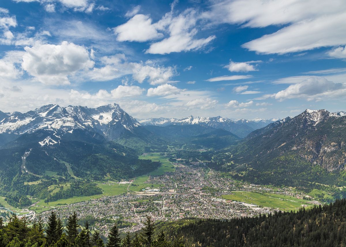 'Garmisch Partenkirchen' Poster by Nils | Displate