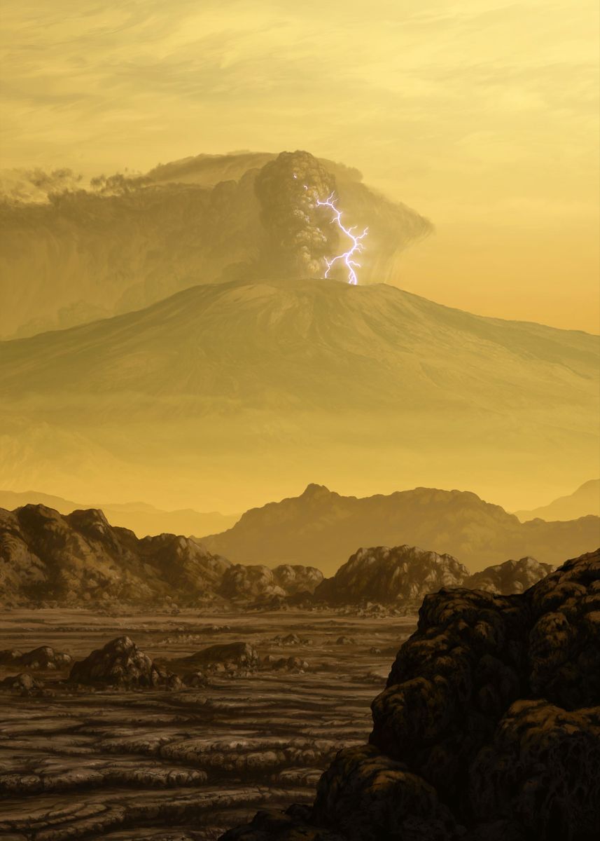 'Maat mons' Poster, picture, metal print, paint by Justinas Vitkus ...