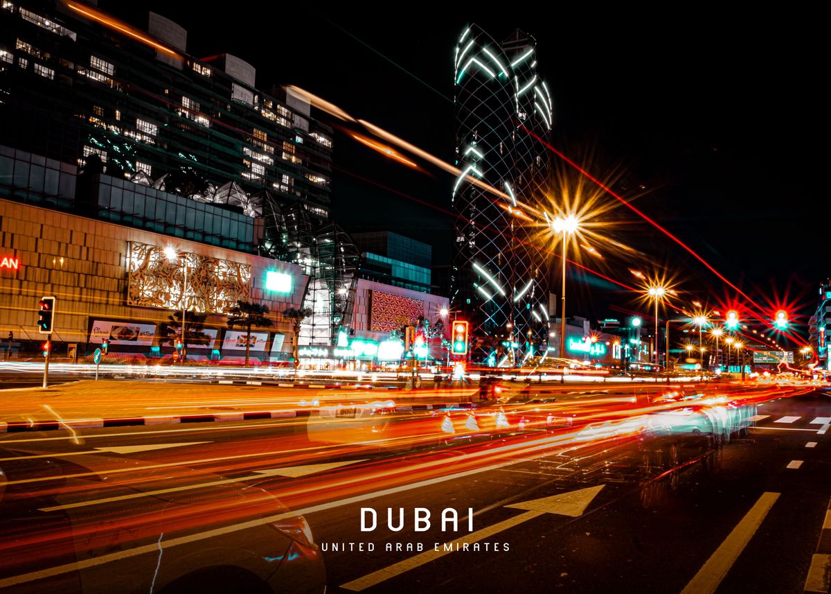 'Dubai ' Poster by Famous City | Displate