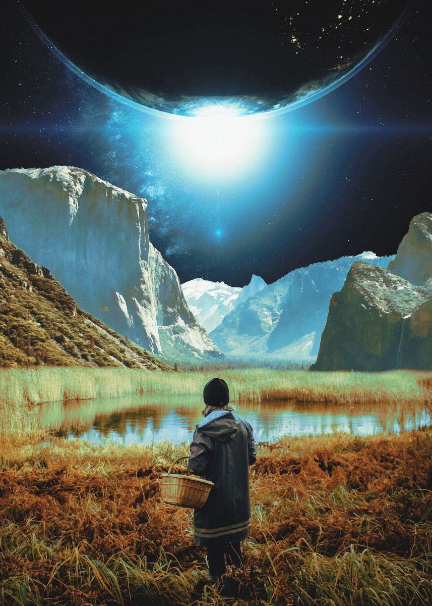 'Cosmic Foraging' Poster, picture, metal print, paint by Jess Gaspar ...