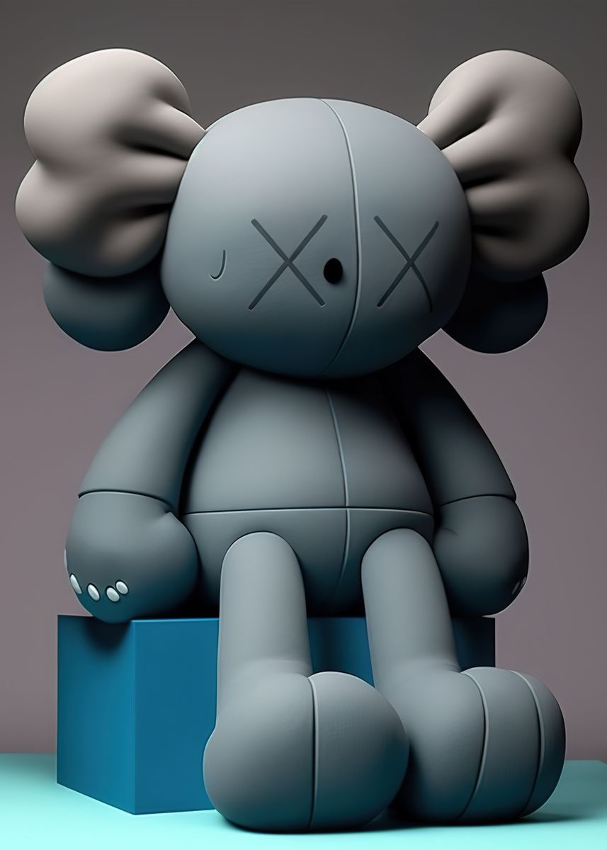 'Hypebeast Kaws' Poster, picture, metal print, paint by MatiasCurrie ...