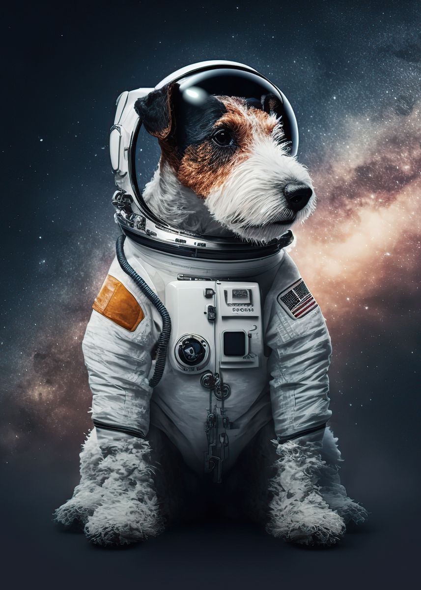 Astronaut Dog