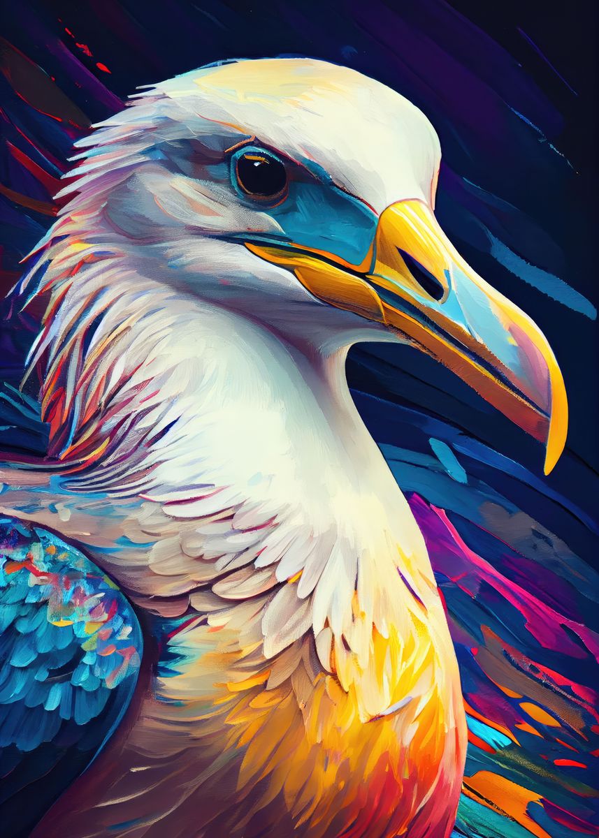 'The Enduring Albatross' Poster, picture, metal print, paint by Digital ...