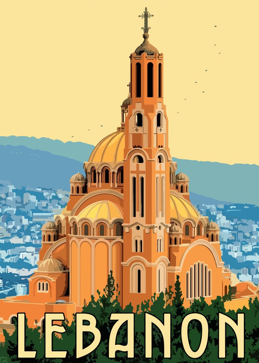 'Travel to lebanon' Poster, picture, metal print, paint by Leonardo ...
