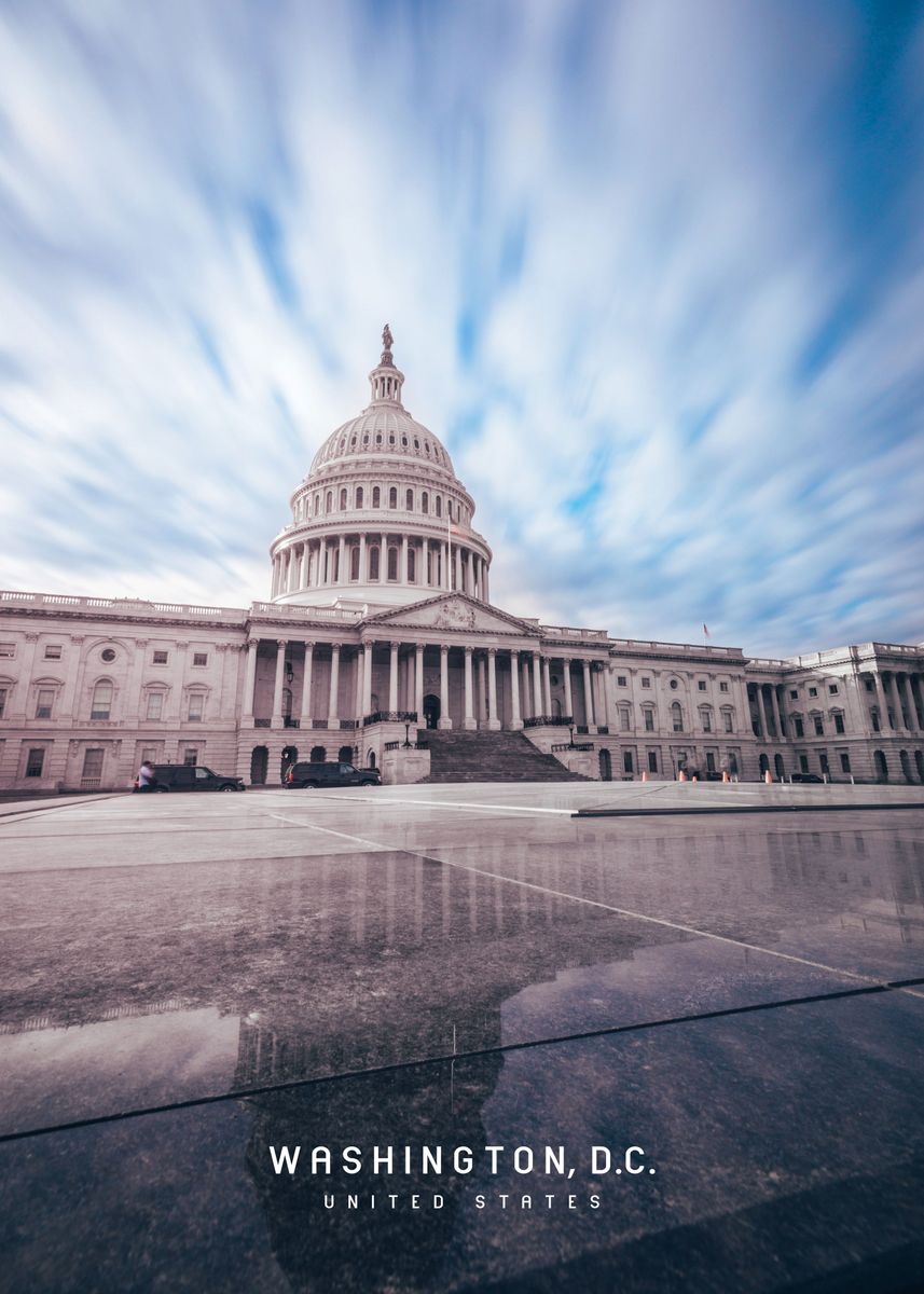 'Washington DC ' Poster, picture, metal print, paint by Explore ...