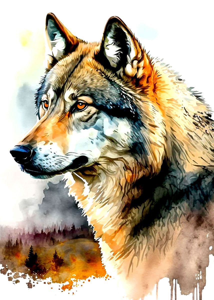 'Wolf' Poster by set more | Displate