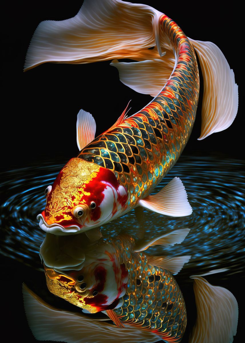 Butterfly Koi Wallpaper