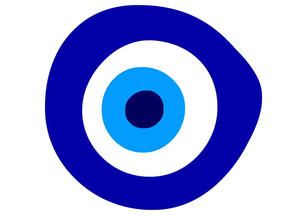 'Evil Eye' Poster by Bruce Stanfield | Displate