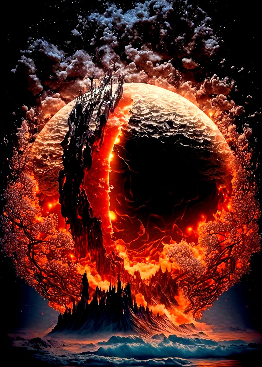 'Fantasy World' Poster by tina bear | Displate